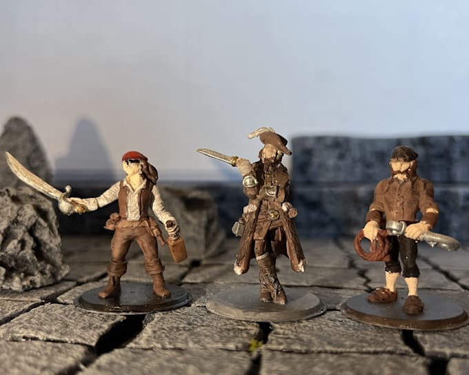 3d print and paint tabletop minis by Zack_rowley | Fiverr