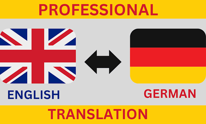 Translate english to german and german to english by Zain_translator ...