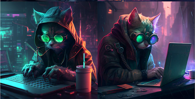 Create fictional character designs or fictional art with ai by ...