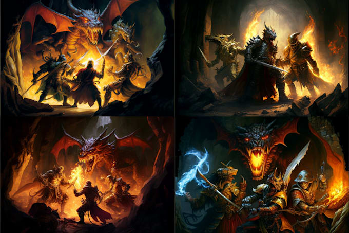 Make custom dnd and location art fast by Arthurriechert | Fiverr