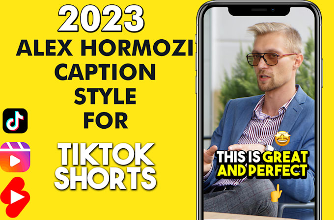 Do Alex Hormozi Captions On Your Tiktok Instagram Reels By Jaivin1222