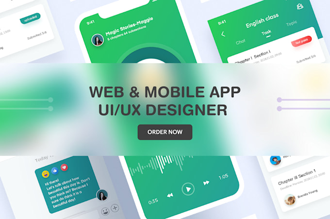 Do ui design, ui ux design, website ui ux design on figma by Khalidkhan286 | Fiverr