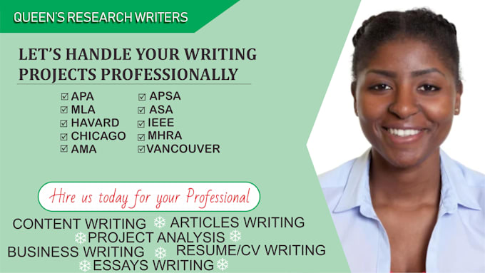 Offer professional research and summary on any topic by Queens_writes ...