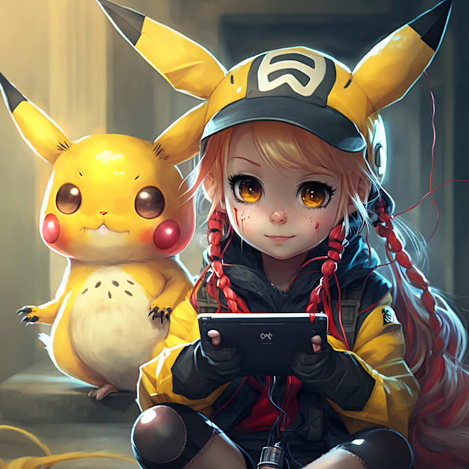 Make high quality character digital art with an advanced ai by Snowlww ...