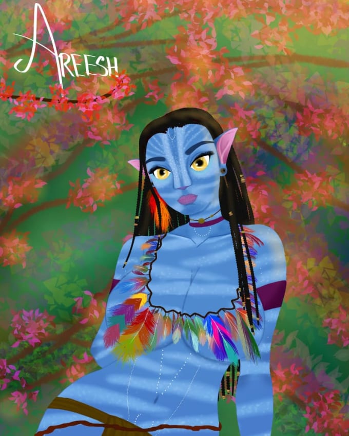 Draw anime, character, fan art and cartoon for you by Artistareeshay ...