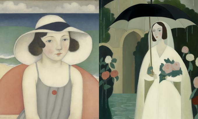 Design delicate, feminine, ethereal illustrations and concept art using ...