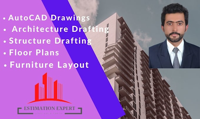 Do drafting of architecture and structure drawings and plans in cad by ...