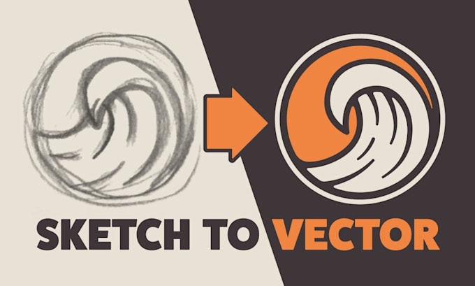 Convert your sketch or existing logo to vector by Danskyshim | Fiverr Convert your sketch or existing logo to vector by Danskyshim | Fiverr