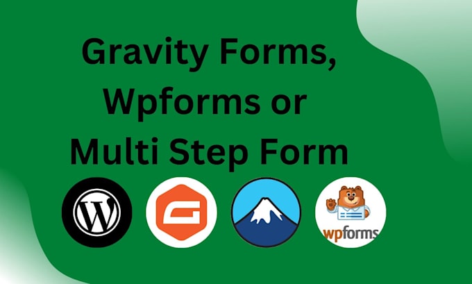 Do eye catchy gravity forms, wpforms or multi step form by Al_aminhassan | Fiverr