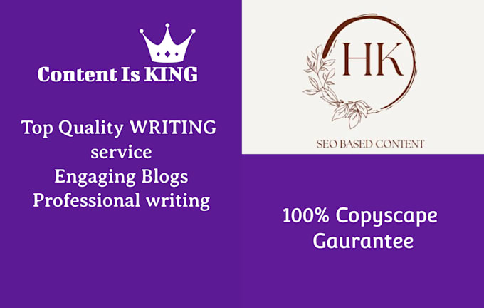 Write informative and engaging blog posts for your website by ...