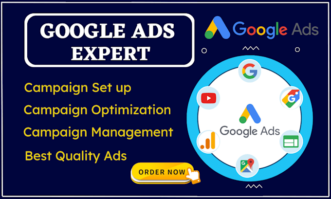 Set up optimize and manage your google ads ppc campaigns by Altaf40 | Fiverr