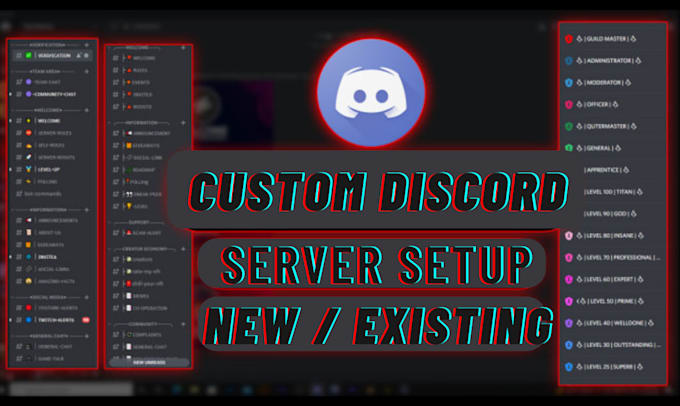 Setup custom discord server professionally by Mirmurtaza335 | Fiverr