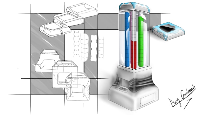 Create 2d and 3d product design drawings of your product by ...