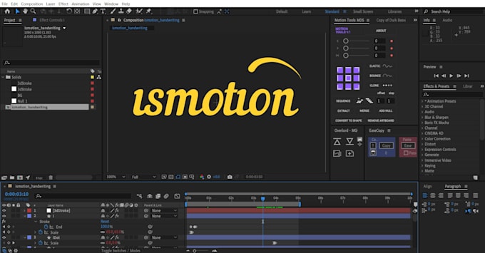Create logo animation in after effects by Ismotion_ | Fiverr