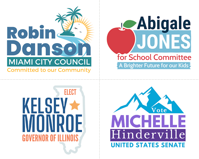 Design unique political campaign logo by Camc123123 | Fiverr