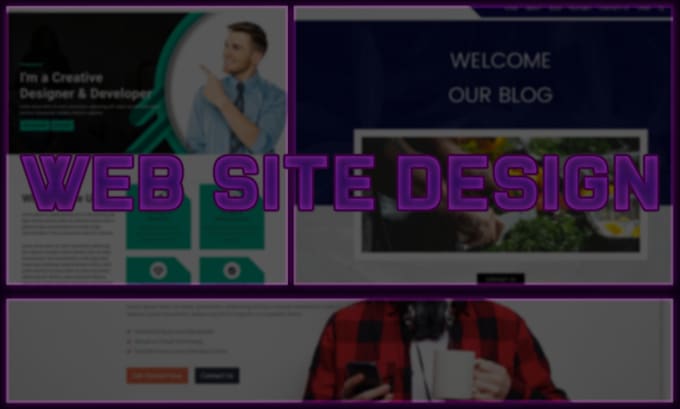 Design personal , blog , business website by Frignuss | Fiverr