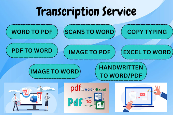 Transcript your handwriting, pdf, images to text or any file by ...