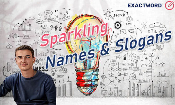 Offer you dazzling names and slogans for your project, company by ...
