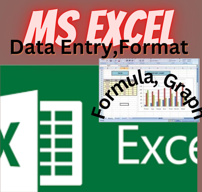 Do Ms Excel Data Entry Format Create Formula Graph By Tharanganig Fiverr