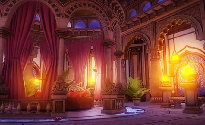 Create anime background, game, visual novel and interior design by ...