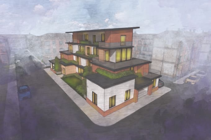 Help you 3d render your architectural vision by Kayleepugh | Fiverr