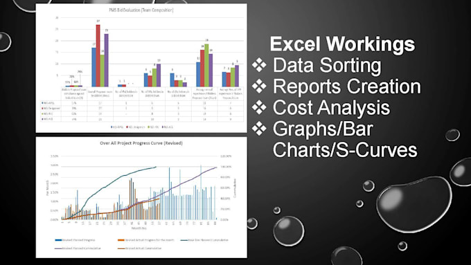 Do excel reports, bar charts, graphs cost analysis reports by ...