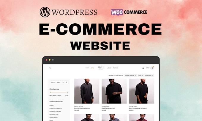 Create responsive wordpress website design and woocommerce online store by Augustine_ezeh | Fiverr