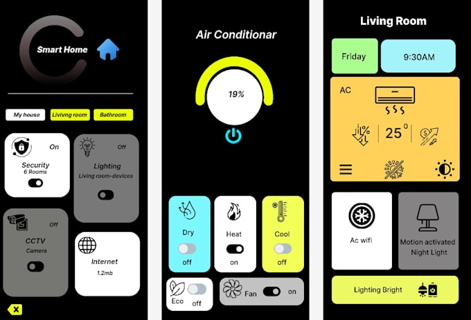 Design stunning mobile aap ui ux design using figma, xd by ...