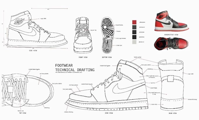 Custom and redesign your shoe sneakers and footwear design by ...