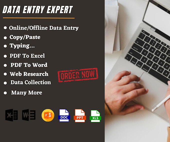 Data entry, excel sheet, etc by Youraboy | Fiverr