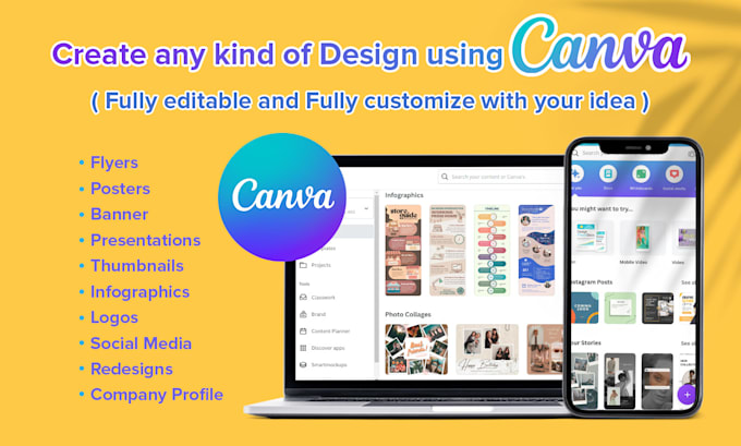 Design any kind of design using canva pro by Ui_di_graphics | Fiverr