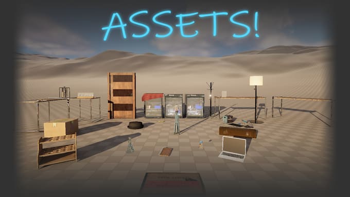 Create realistic 3d game assets and props by Ishimura_p | Fiverr