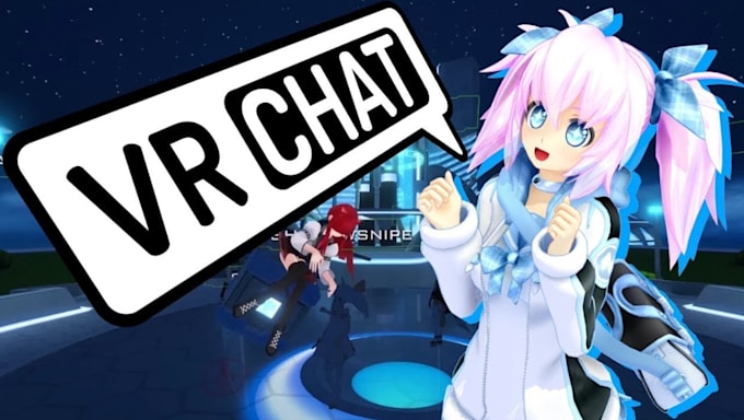 Create your custom vrchat avatar model, rigging, texturing, topology in ...