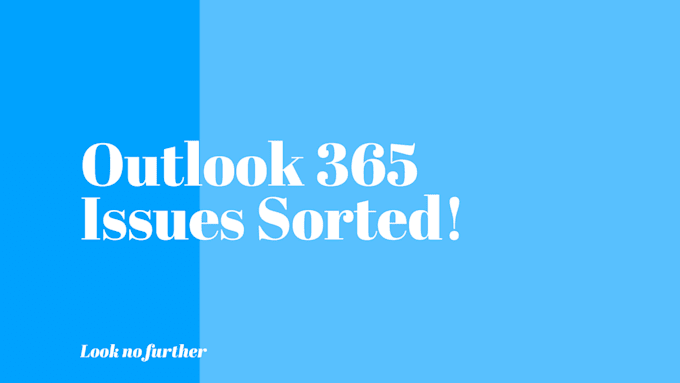 Quickly resolve your microsoft outlook email problems by Webwhiskers_it ...