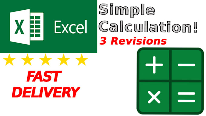 Create a perfect calculations spreadsheet in excel by Rangesrr | Fiverr