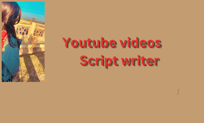 Do script writing for youtube videos by Marvaasif00 | Fiverr