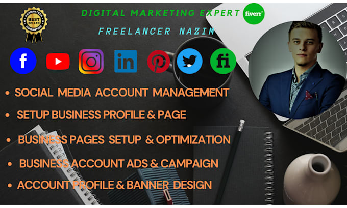 Do social media marketing, ads campaigns, and setup by Freelencernazim | Fiverr