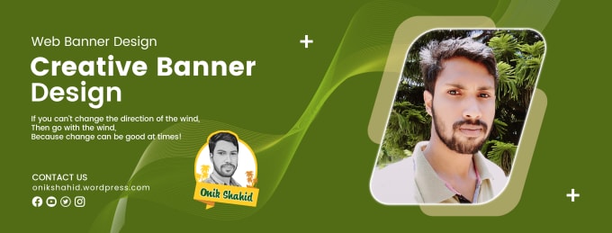 Beautifull web banner design for your business purpus by Onikshahidjoy ...