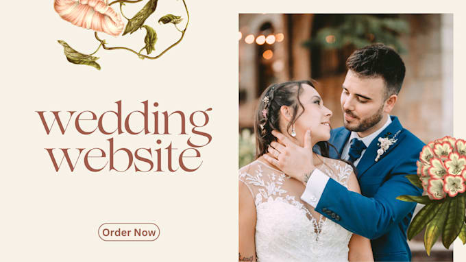 Create a stunning and elegant wedding website for you by Kk_rahii | Fiverr