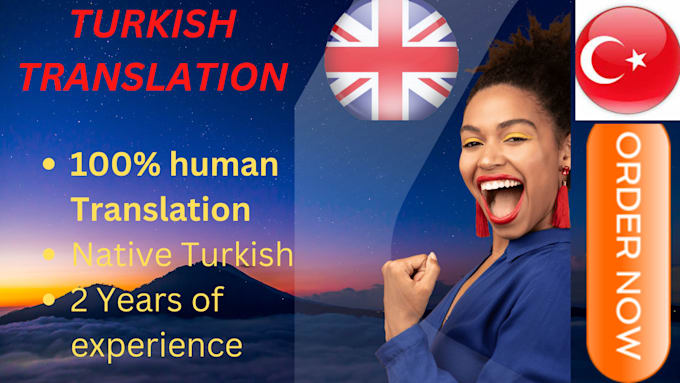 Translate english to turkish and turkish to english by Alee2458 | Fiverr