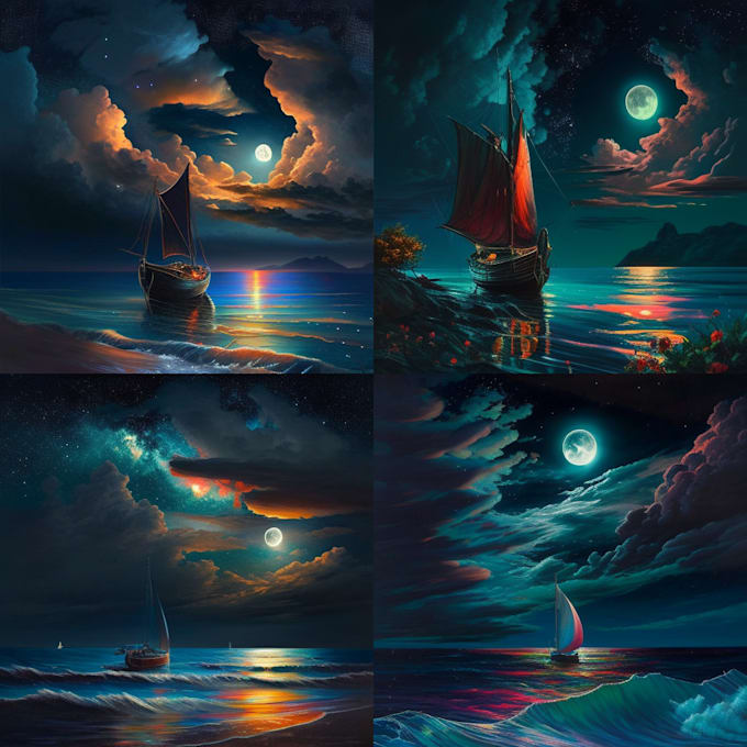 Create all types of artwork using midjourney and dalle ai by Immrkostas | Fiverr