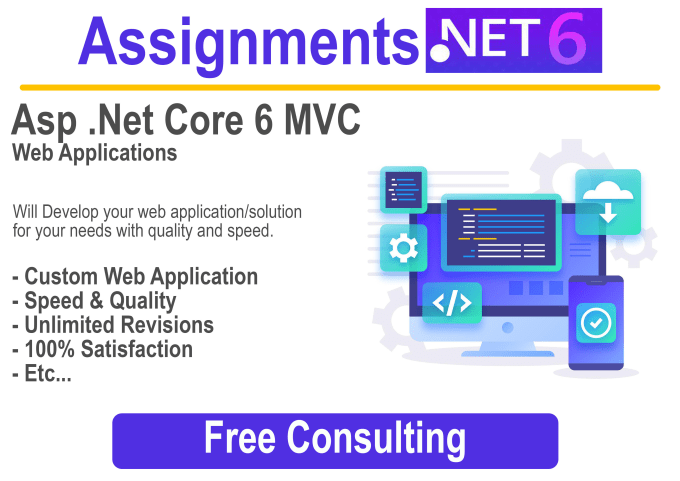 Build Asp Net Core 6 Web Applications By Mna Ofcl Fiverr