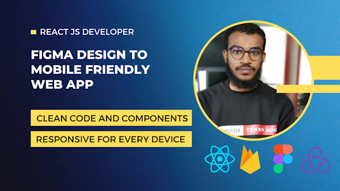Convert figma to reactjs,xd to react web app,psd to react by Arsalan98m ...