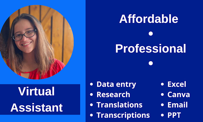 Be your virtual assistant by Isabellaaguh | Fiverr