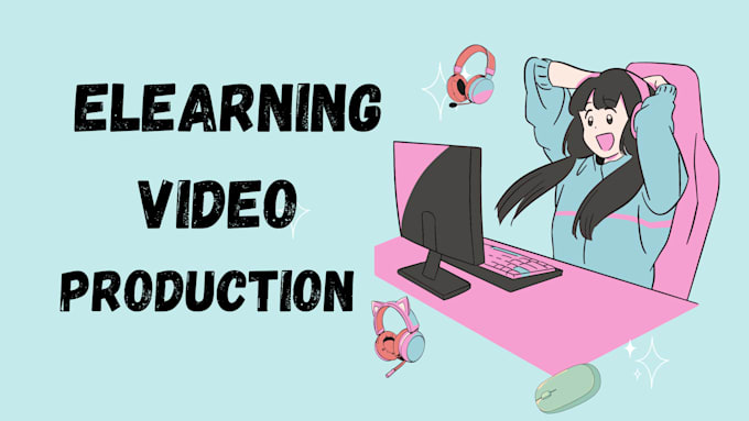 Produce your elearning videos with presenters by Backboneeseo | Fiverr
