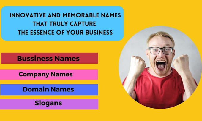 Create innovative and memorable bussiness or brand names by ...