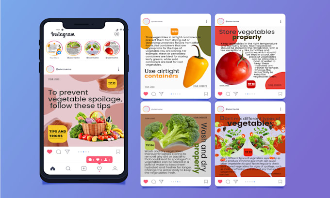 Design eye catching tips and tricks carousel for instagram by Designwit ...
