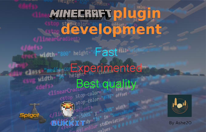 Develop a minecraft plugin to make your server unique by Ashe2o | Fiverr