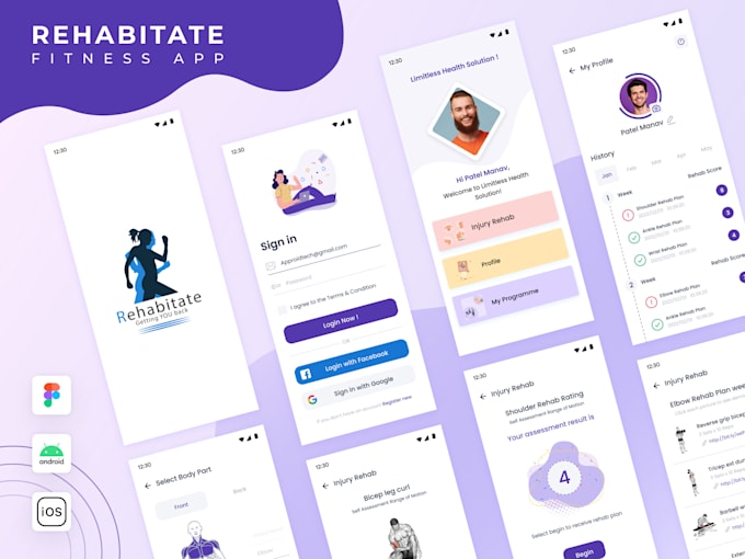 Create ui ux design for your mobile application by Cruise_deny | Fiverr