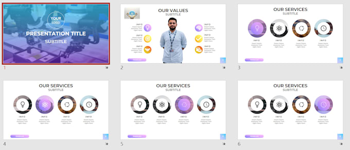 Design a stunning and impactful powerpoint presentation by Loujaine109 ...